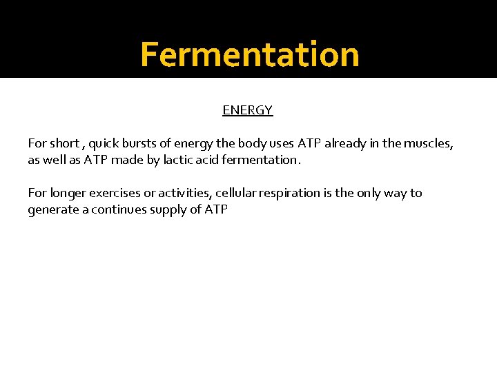 Cellular Respiration and Fermentation 9 1 Cellular Respiration