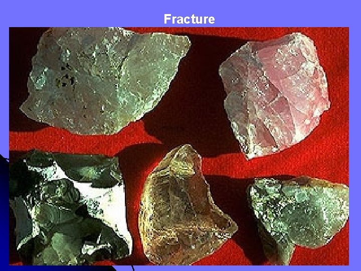 Minerals and Bonding Mineral 1 Occurs naturally 2