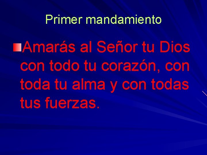 Los diez mandamientos Maestro qu debo hacer para