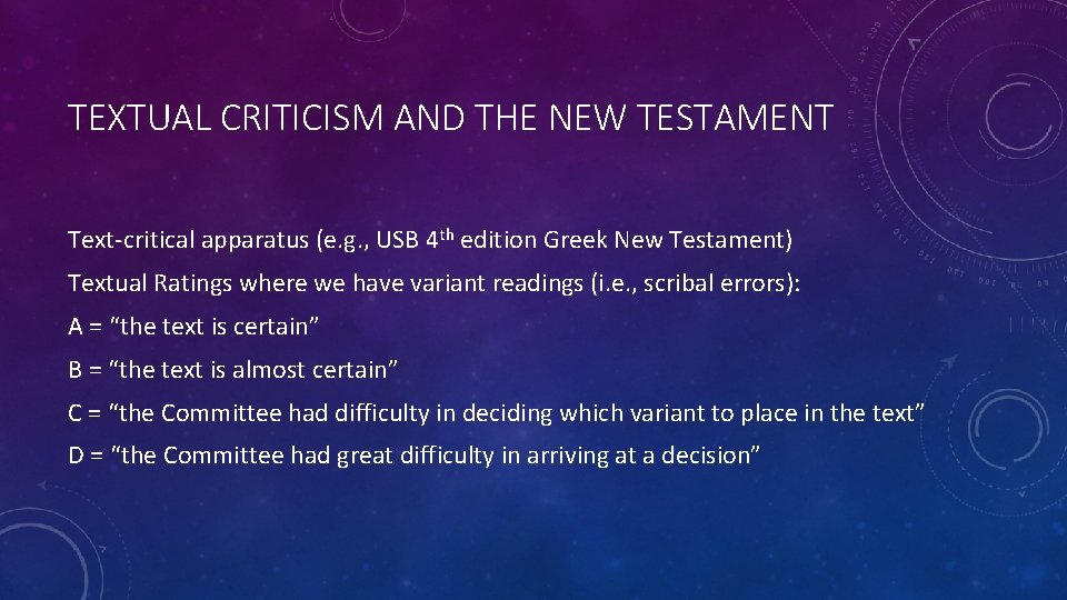 Lecture Originally Delivered at Canadian Southern Baptist College