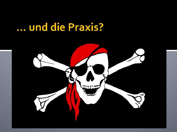 Wer darf was und warum Und warum alles