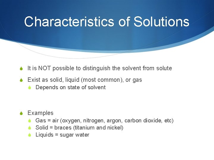Solutions I will describe and categorize solutions I