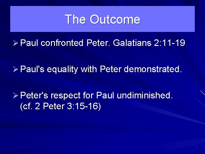 Paul And Peter Galatians 2 6 19 Pauls