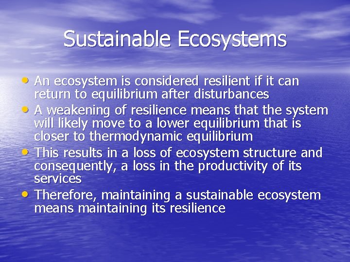 Sustainability through the recontextualization of humanity Embedding our