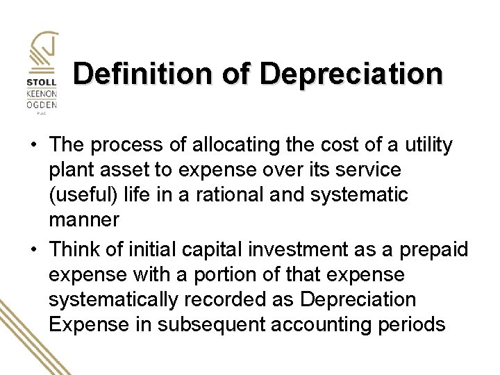 ALL YOU EVER WANTED TO KNOW ABOUT DEPRECIATION