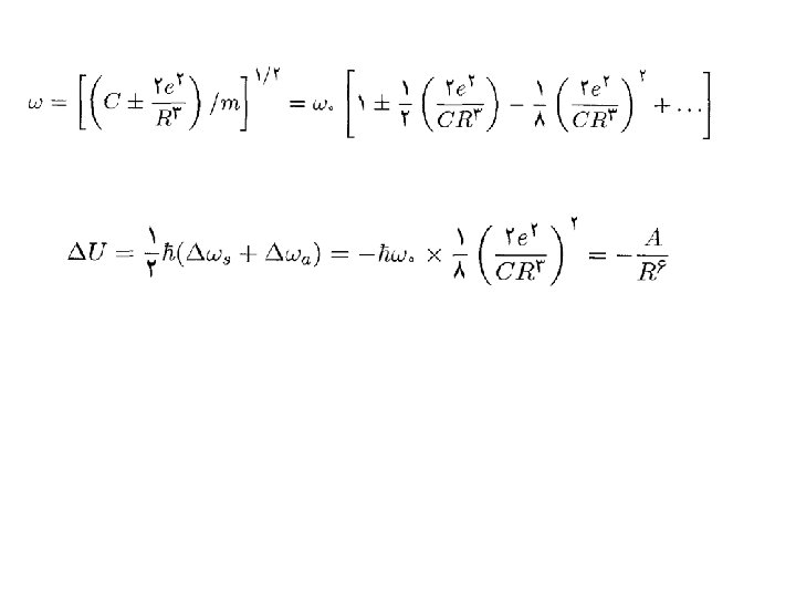 3 Crystal Binding Crystals of Inert Gases Ionic