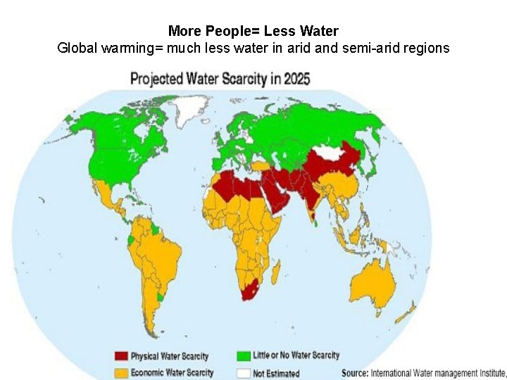 LECTURE 10 GLOBAL WATER CRISIS 3 rd Nov