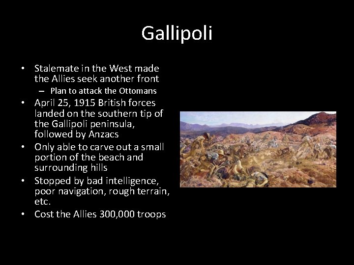 War Beyond the Western Front The Eastern Front