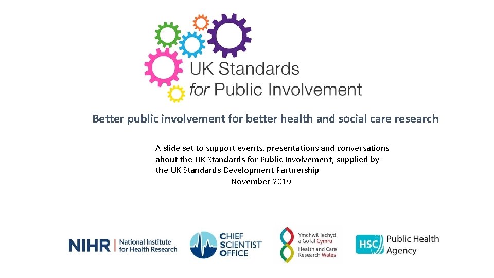 Better public involvement for better health and social