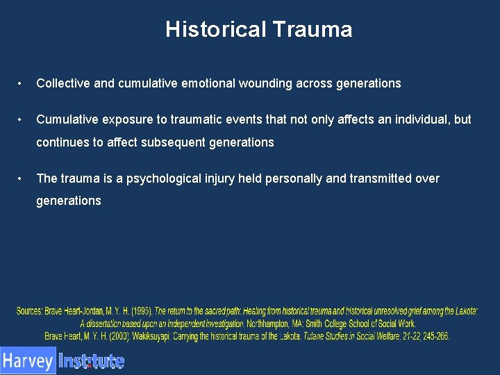 Creating a Trauma Informed System Al KillenHarvey LCSW