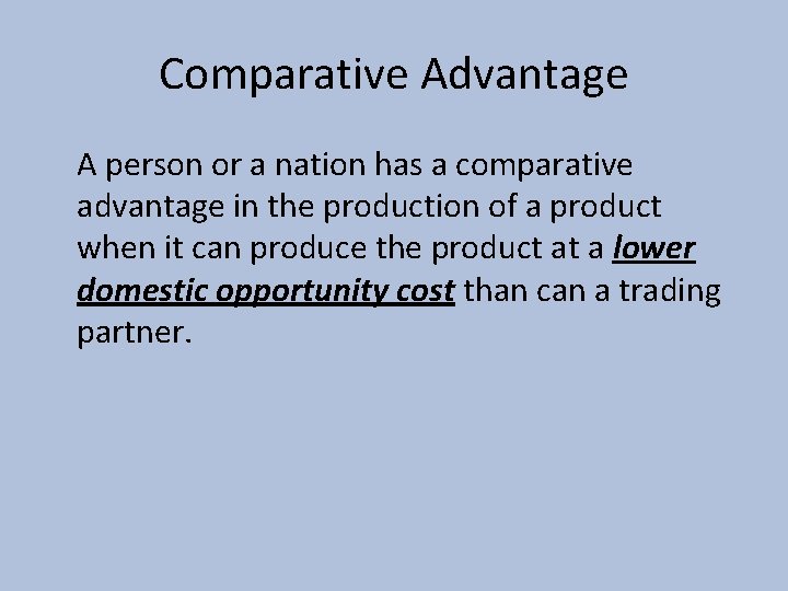 Aim How does evaluation of comparative and absolute
