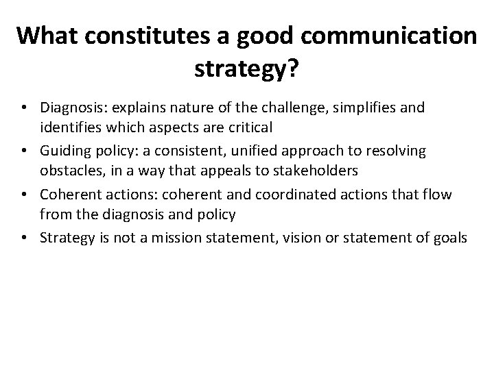 Module 16 Building a communication strategy for social