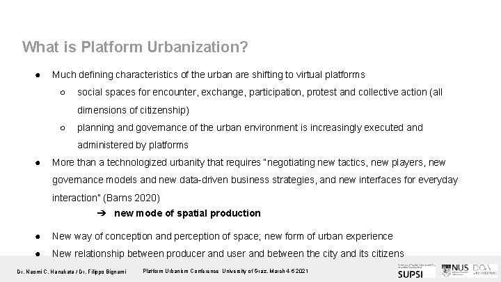 Platform Urbanism Towards a technocapitalist transformation of European