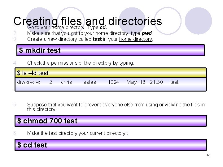 Using Linux Commands Lab 3 Using the Shell
