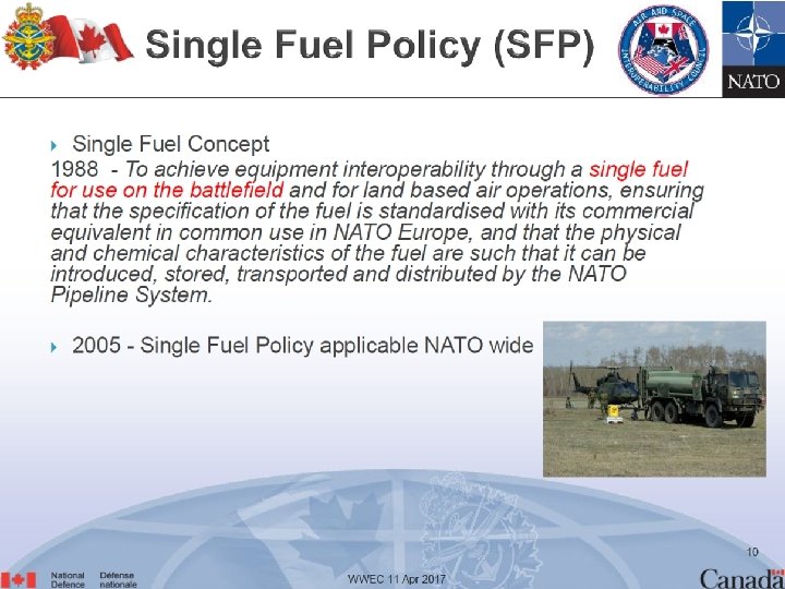 History of Military Aviation Fuels Tim Edwards Fuels