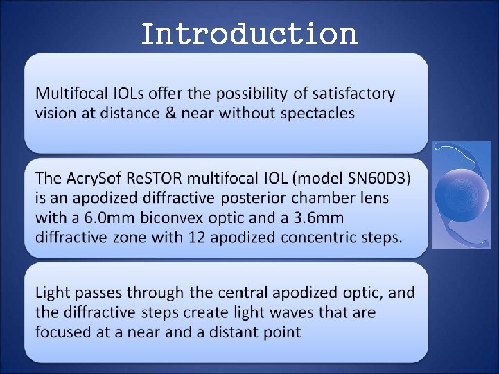 Clinical Outcomes after Presbyopic Correcting Intraocular Lens Surgery