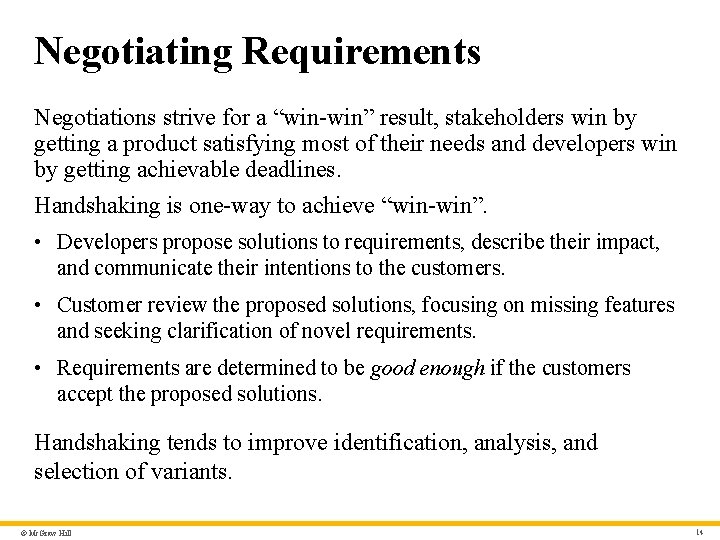 Because learning changes everything Chapter 7 Understanding Requirements
