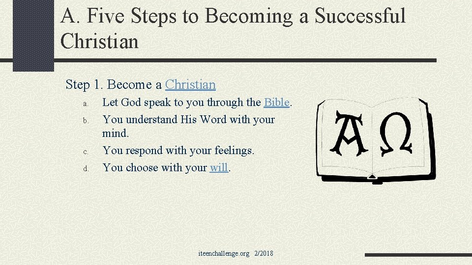 Successful Christian Living Developed by TC Farm London