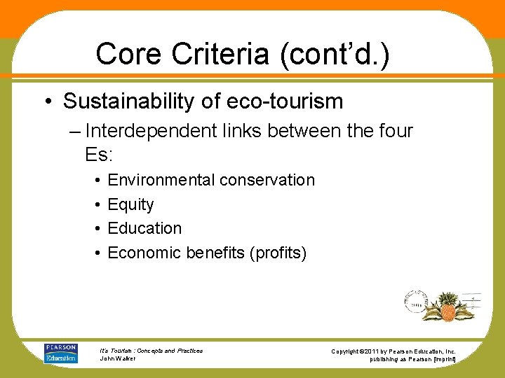 Chapter 12 Ecotourism Its Tourism Concepts and Practices