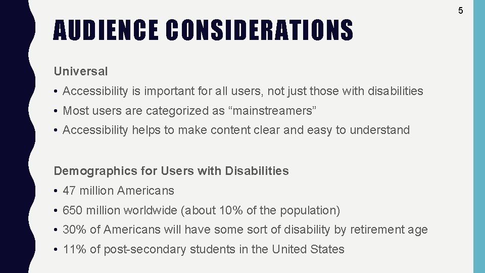 INTRODUCTION TO ACCESSIBILITY HEILIG ENGL 2311 3 WHAT