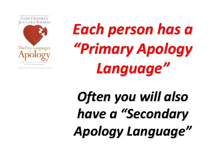 An Introduction to The Five Love Languages by