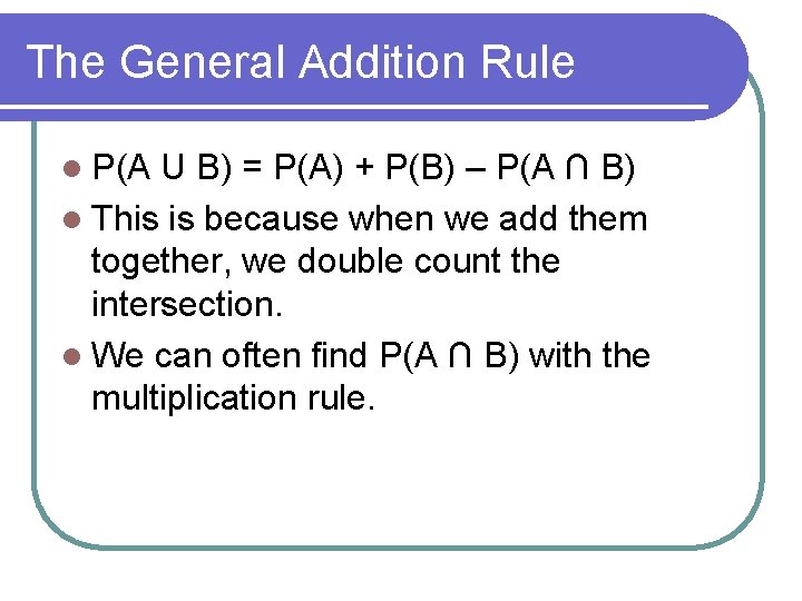 Chapter 15 Chapter 14 in Disguise Basic Terminology