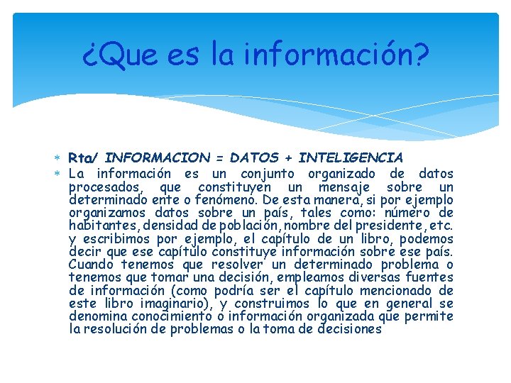 Conceptos bsicos de Informtica TABLA DE CONTENIDO 1