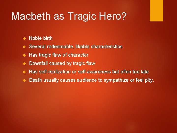 Macbeth AN INTRODUCTION Background English Renaissance16 th to