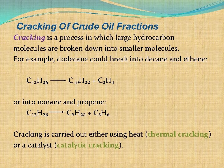 CRUDE OIL OBJECTIVES v Definition and Formation of