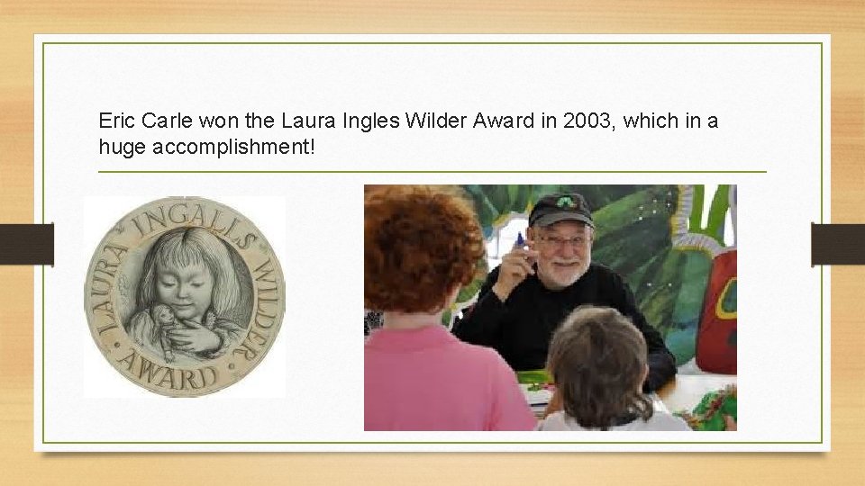 Eric Carle Bailey Lytle Author Study Eric Carle