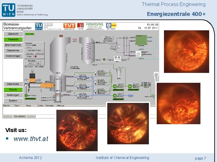 Thermal Process Engineering Energiezentrale 400 Marktreife ...