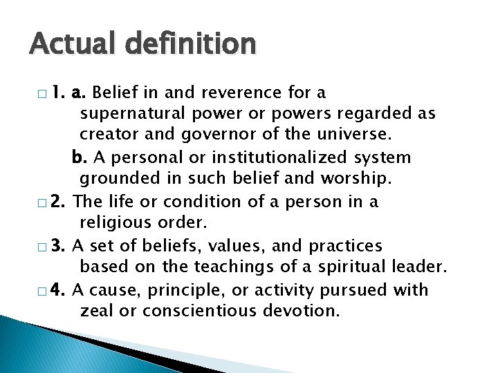 Ethics vs Religion BR How do you know