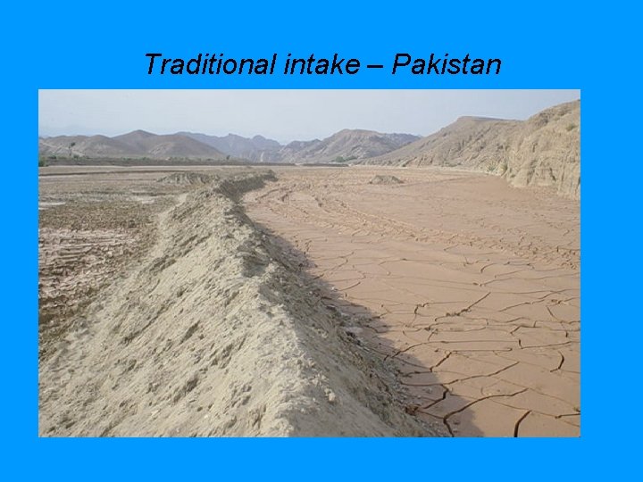 Sediment Transport in Wadi Systems Part 1 Overview