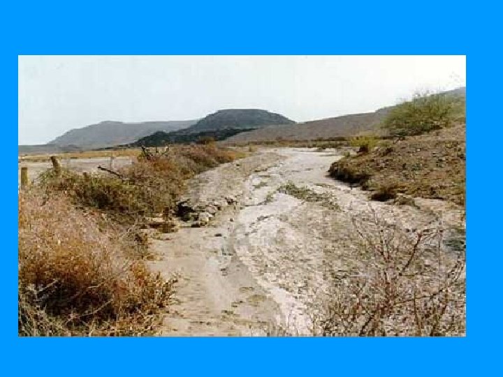 Sediment Transport in Wadi Systems Part 1 Overview