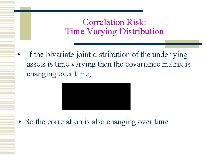 Correlation Risk and Interest Rate Swaps Spreads BY