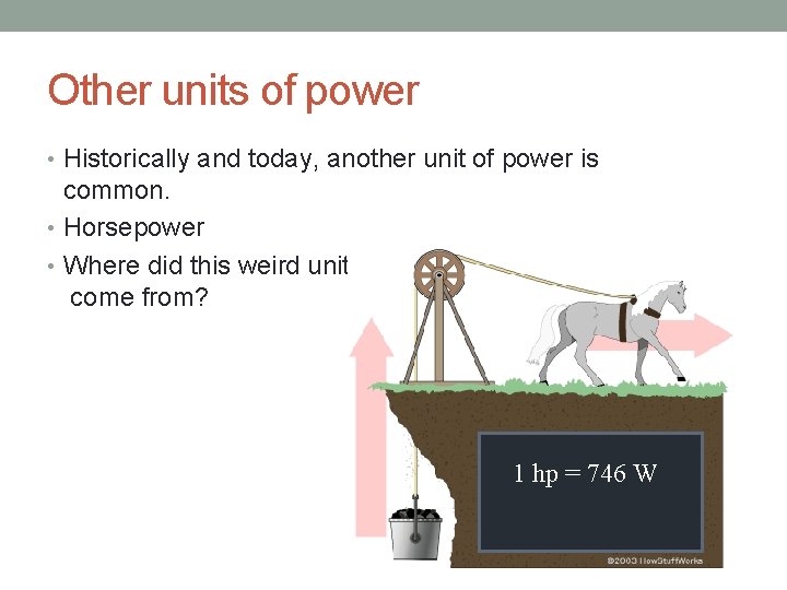 WarmUp Explain why a mover carrying a box