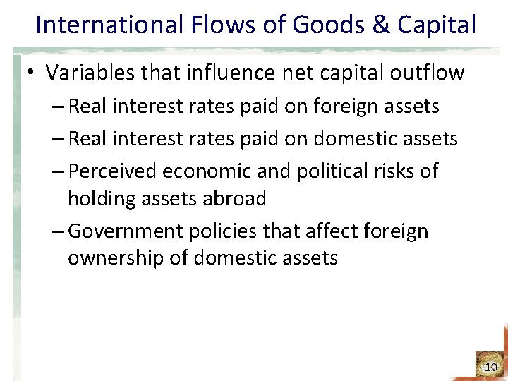 Chapter 31 OpenEconomy Macroeconomics Basic Concepts International Flows