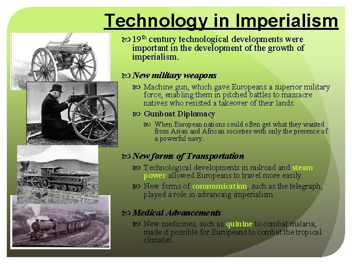 Imperialism in Africa New Imperialism In the 1880