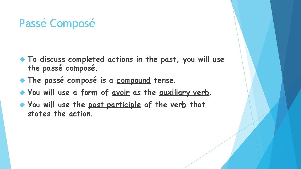 Regular er verbs Identify these infinitives danser To