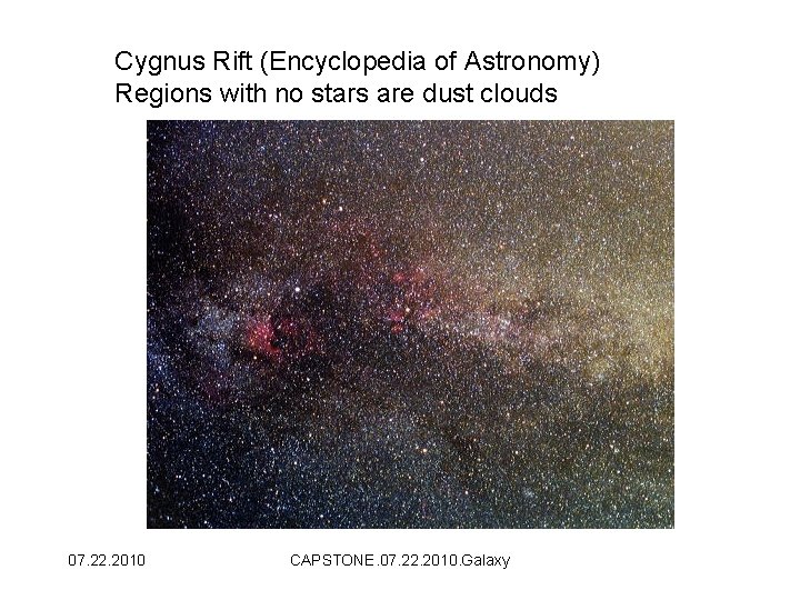 The stars in context the Milky Way Galaxy