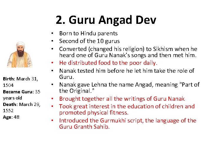 The Ten Sikh Gurus Why were the 10