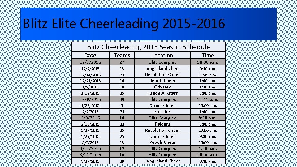 Cheerleading Introducing BLITZ Cheerleading Makayla Swiatek Owner Contact