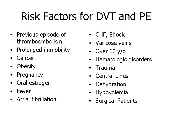 VTE In Pregnancy Mamoun Albasheer MBBSLond FRCSI FRCSEd