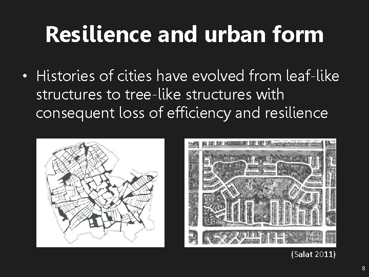 Exploring The Relationship Between Urban Morphology And Resilience