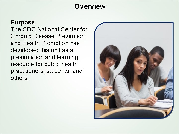 Preventing Chronic Disease Eliminating the Leading Preventable Causes