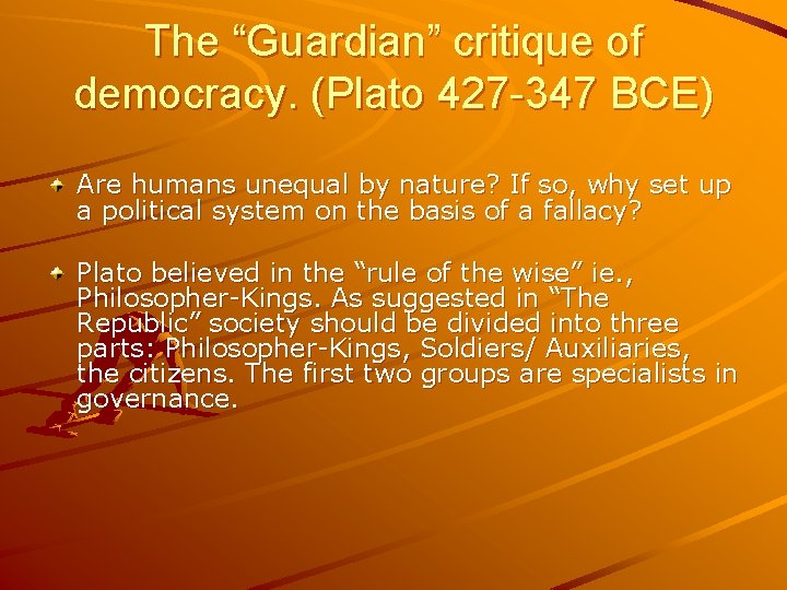 Democracy Demos Kratos The rule of the people