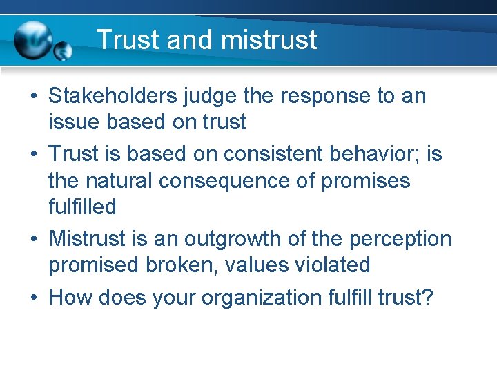 Module 7 StakeholderPartner Communication Deborah Grigsby Smith State