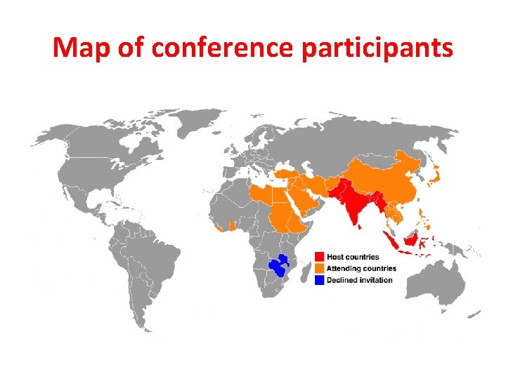 Nonalignment and the Bandung Conference 18 th24 th