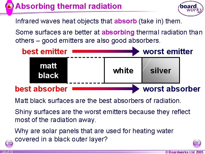 Energy Heat Transfer 1 of 31 Boardworks Ltd