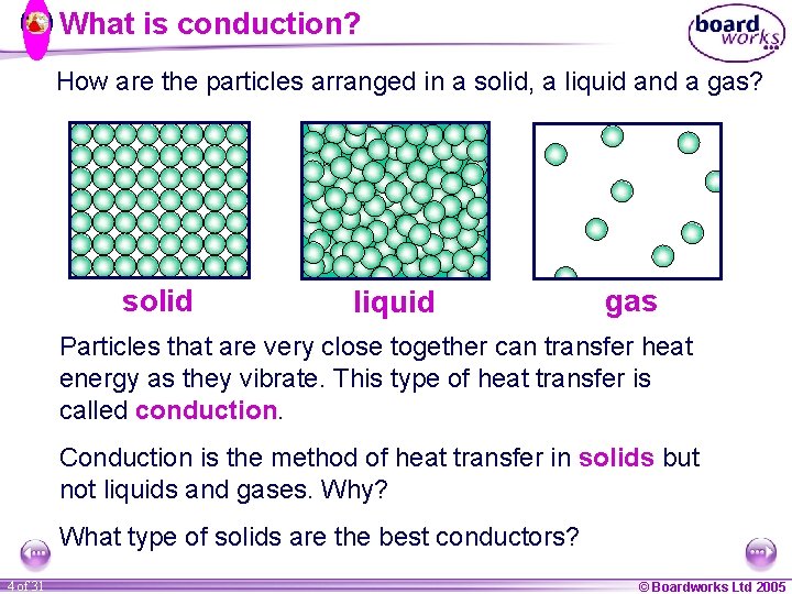 Energy Heat Transfer 1 of 31 Boardworks Ltd